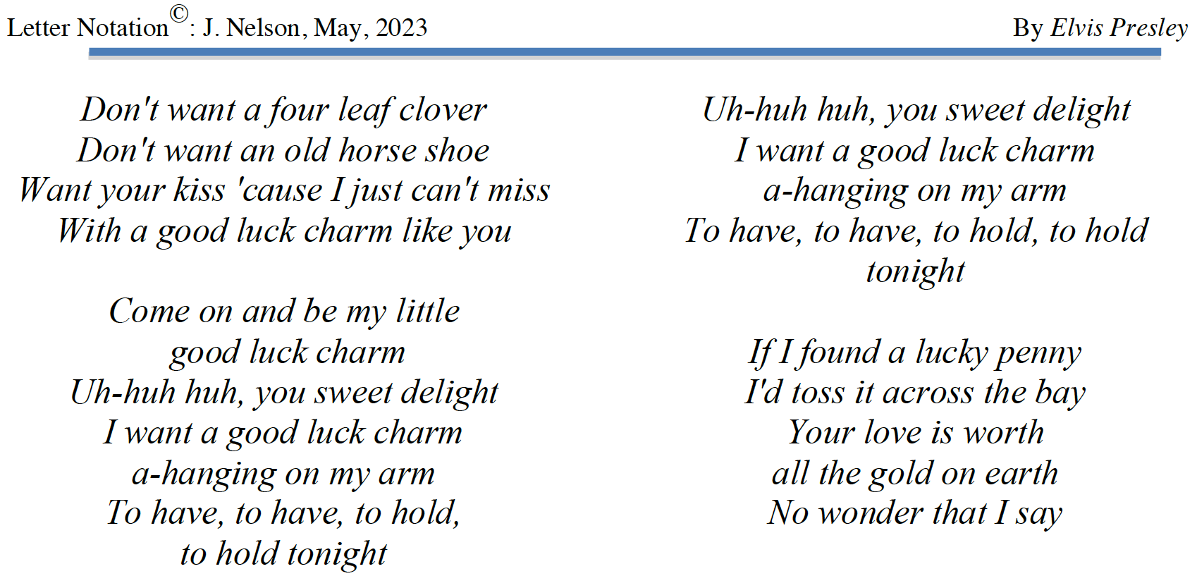 Letter Note Player